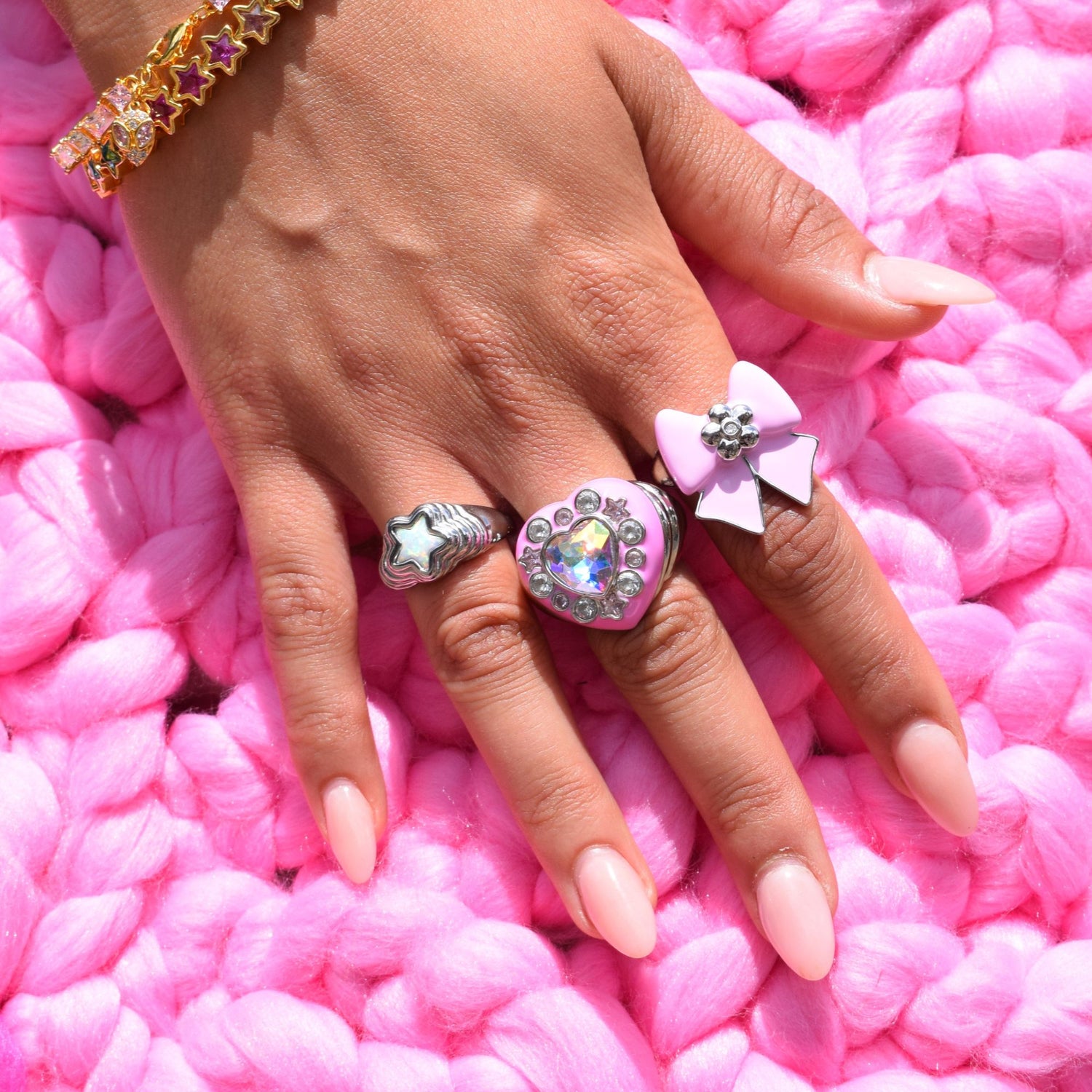 Cosmic Girl Ring Silver