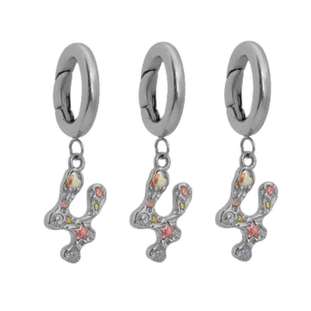 444 Necklace Silver