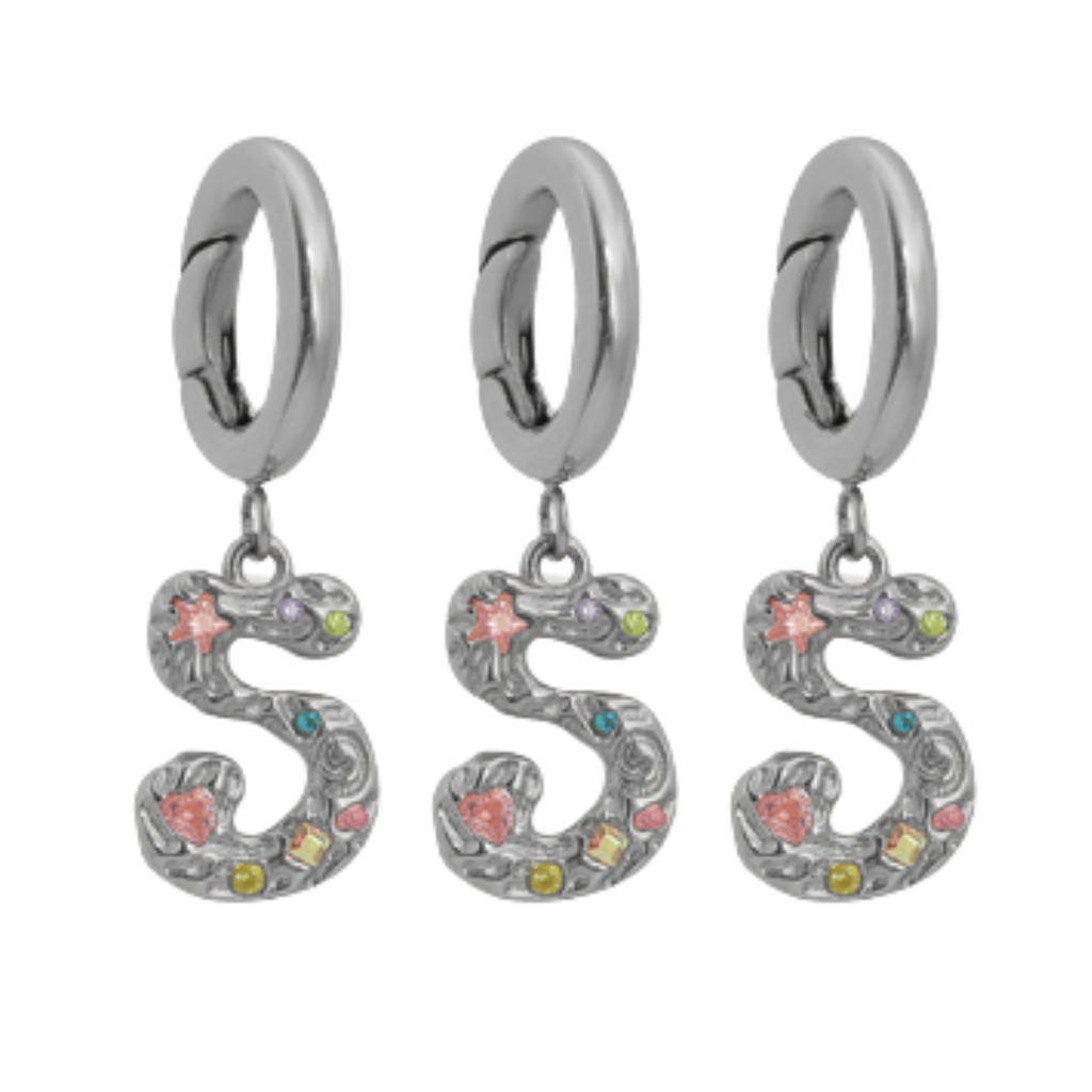 555 Necklace Silver