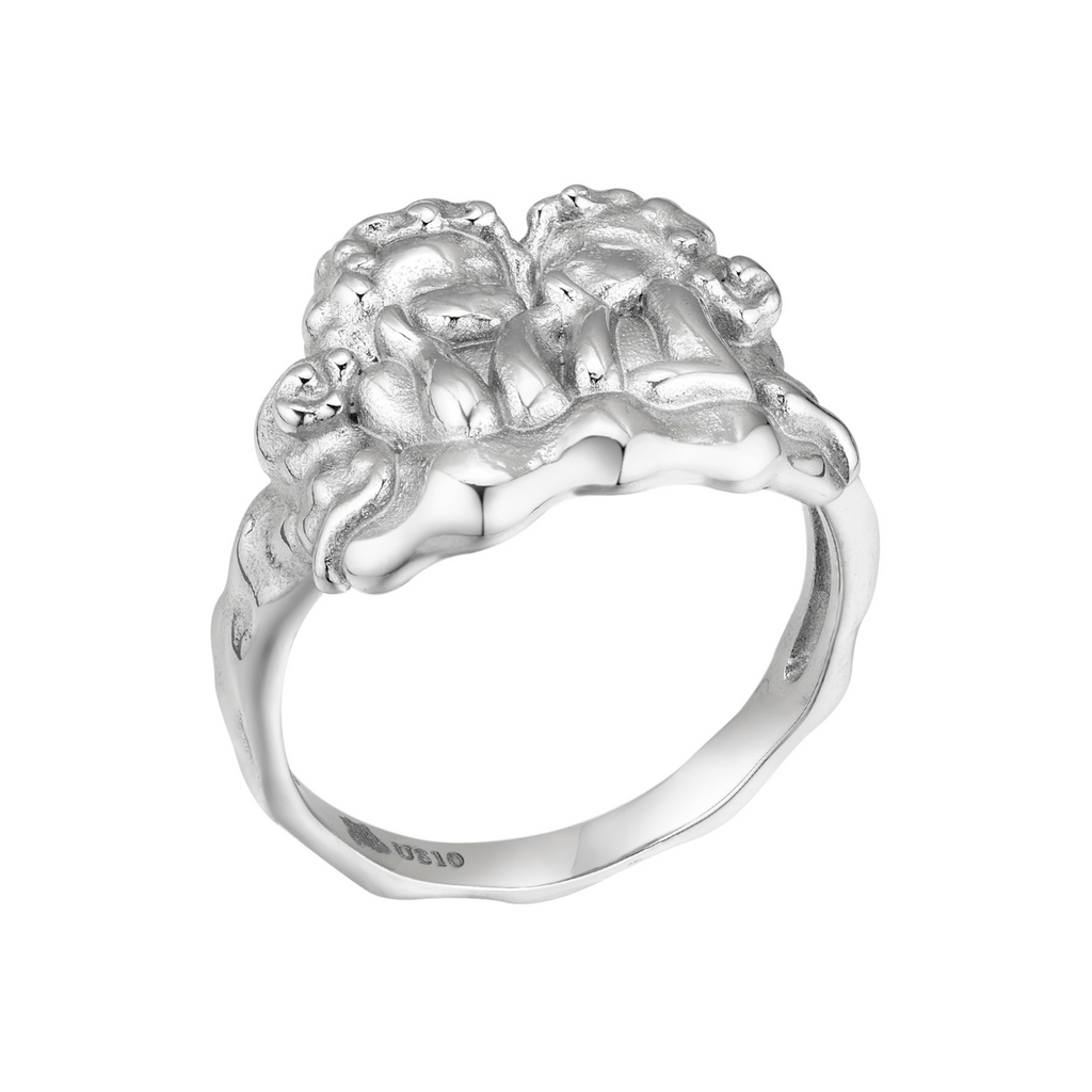 Cherub Ring Silver
